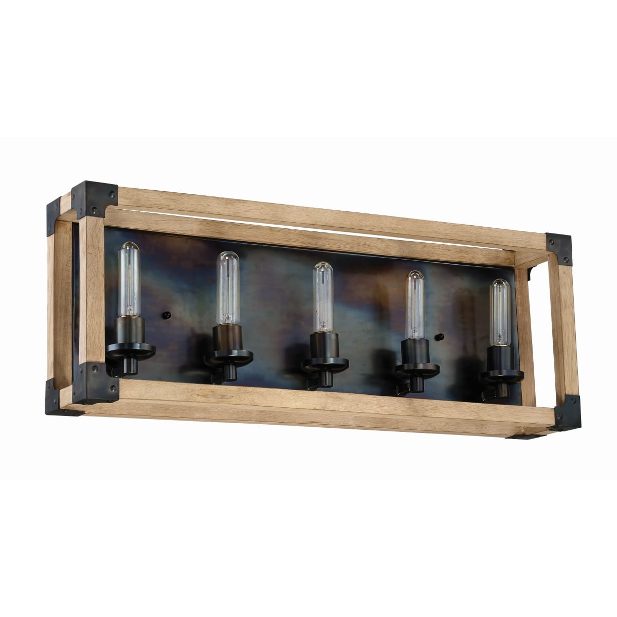 Craftmade 41505-FSNW Cubic 5 Light 30" Wide Bathroom | Build.com