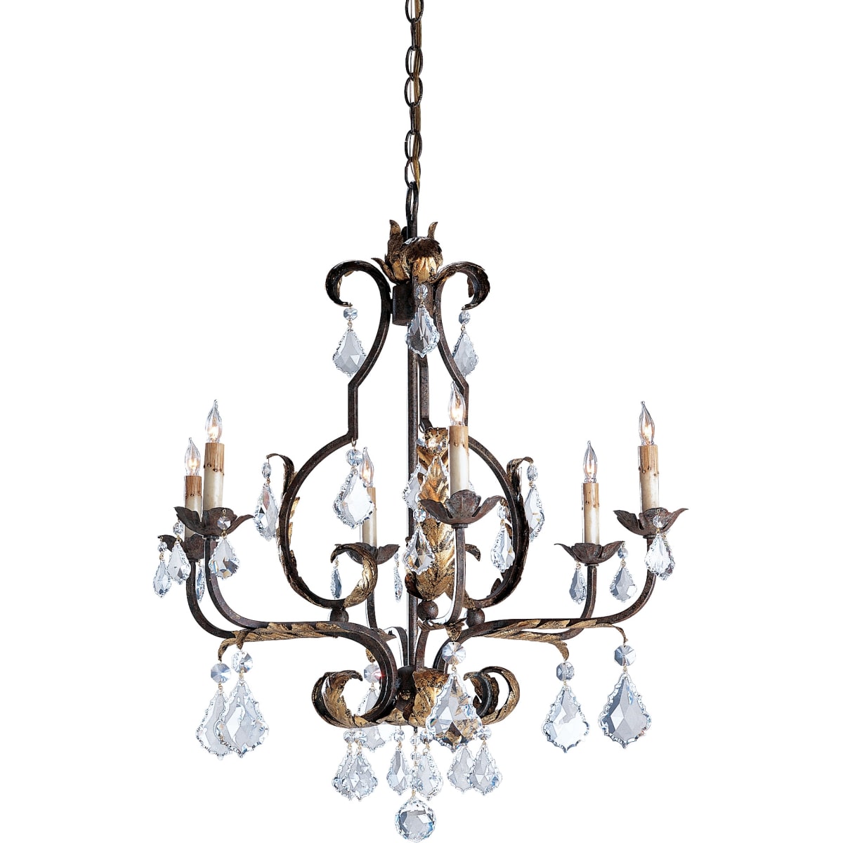 Currey and Company 9828 Chandelier, Large with | Build.com