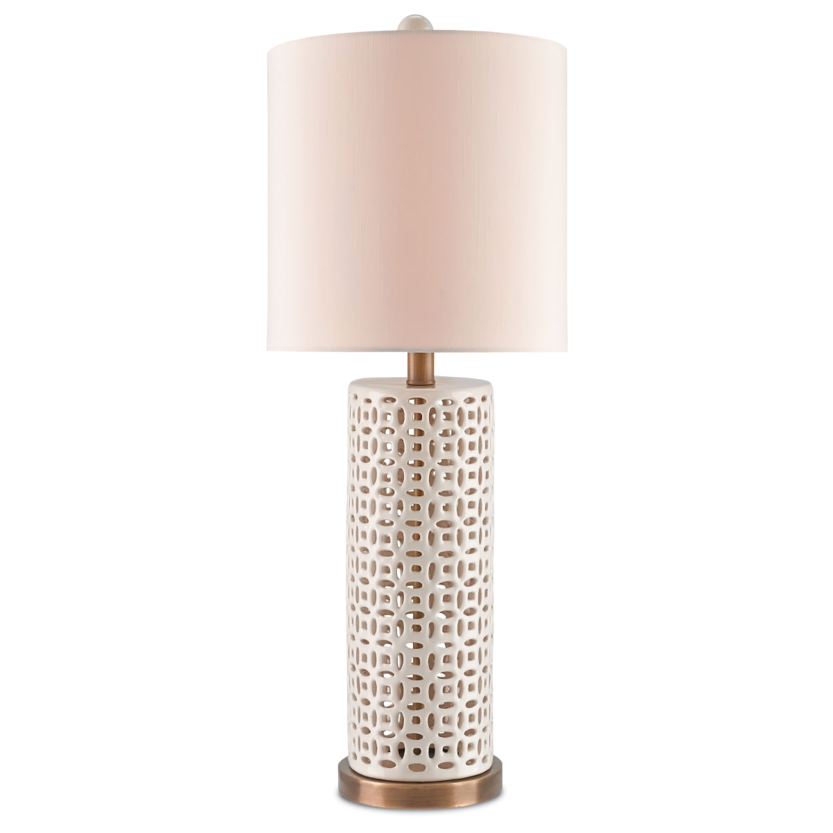 Currey and Company 6925 Bellemeade 1 Light Table | Build.com