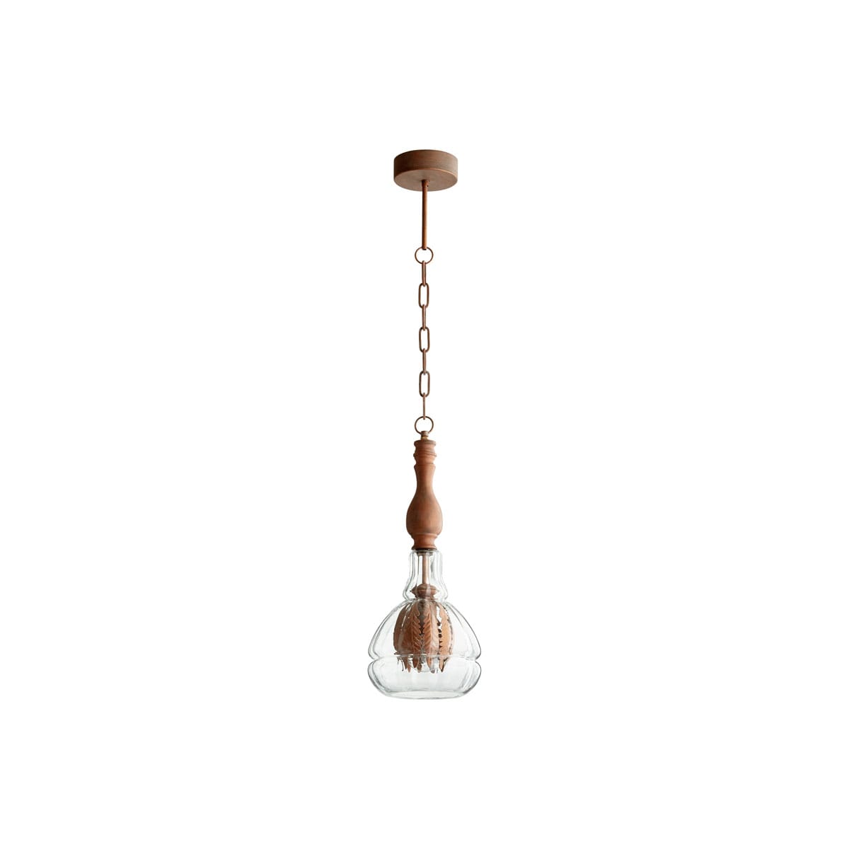 Cyan Design 08463 Crescent 1 Light Pendant with Clear | Build.com