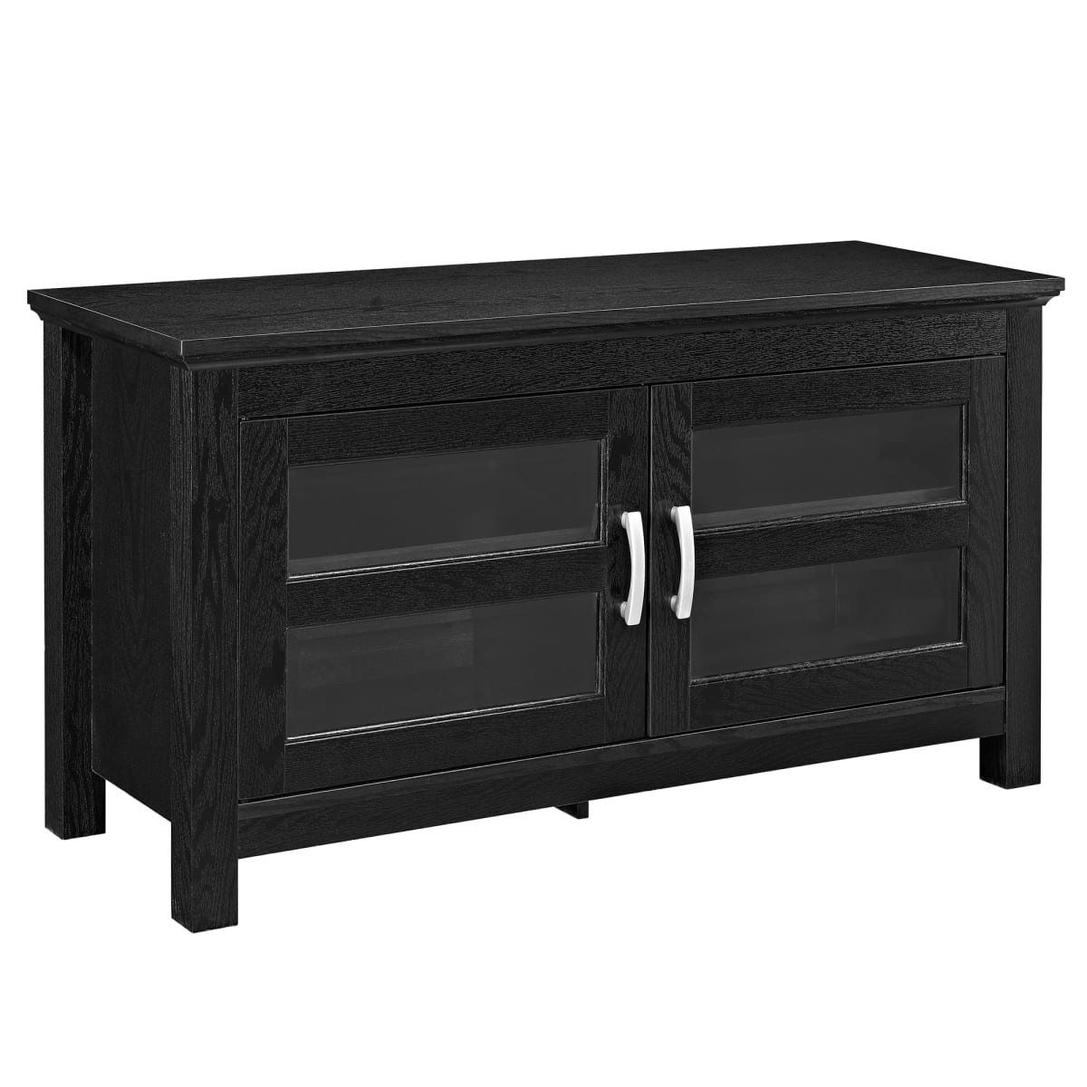 Delacora BD44CFDBL 44" Wide TV Stand Media Cabinet with | Build.com