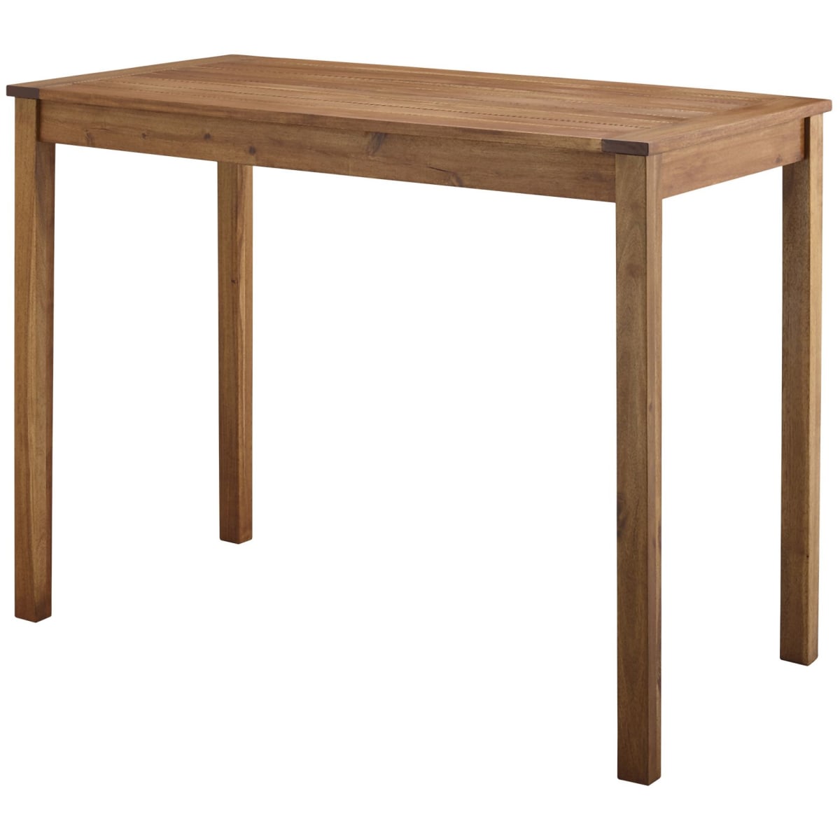 Delacora BDWT48CNTBR Bethany Beach 48" Acacia Wood Outdoor | Build.com