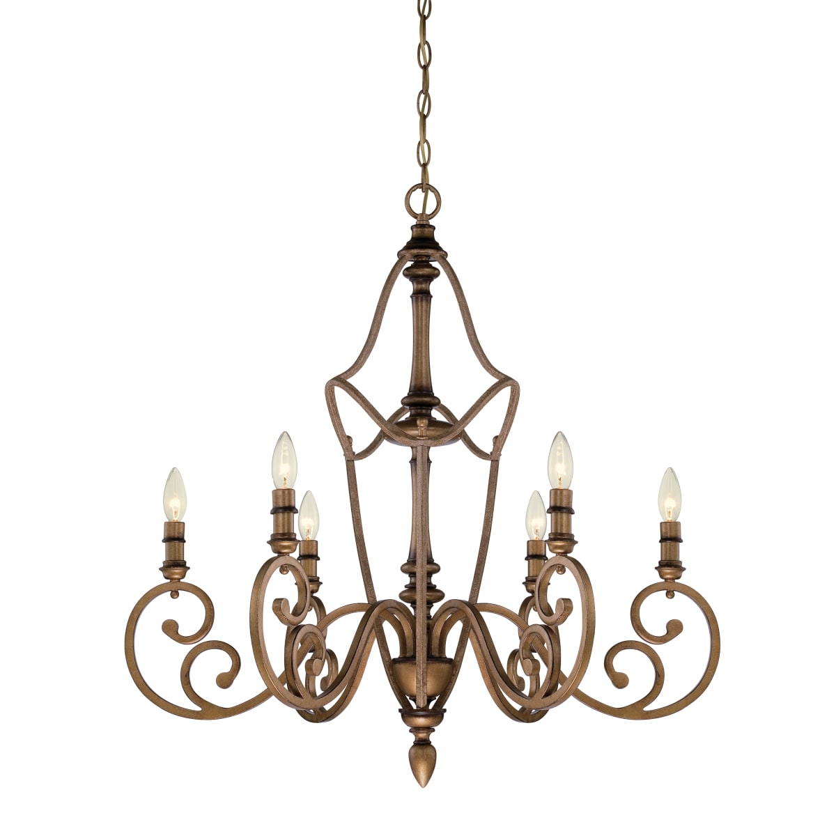 Designers Fountain 85686-ABS Isla 6 Light 1 Tier | Build.com