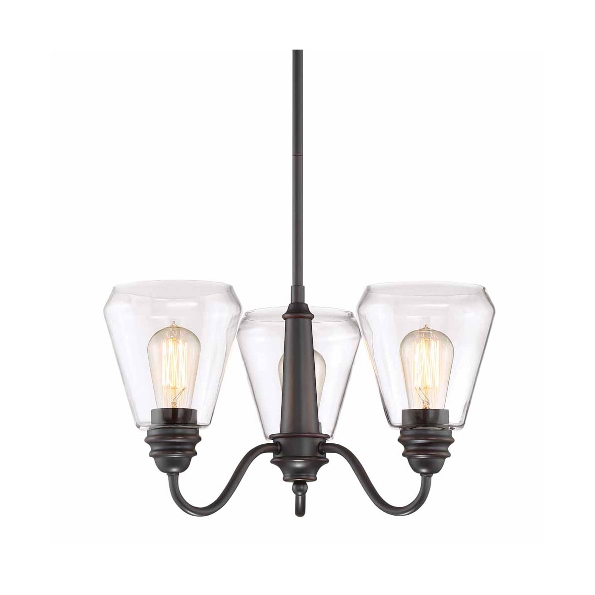 Designers Fountain 90283-SB Foundry 3 Light 19" Wide | Build.com