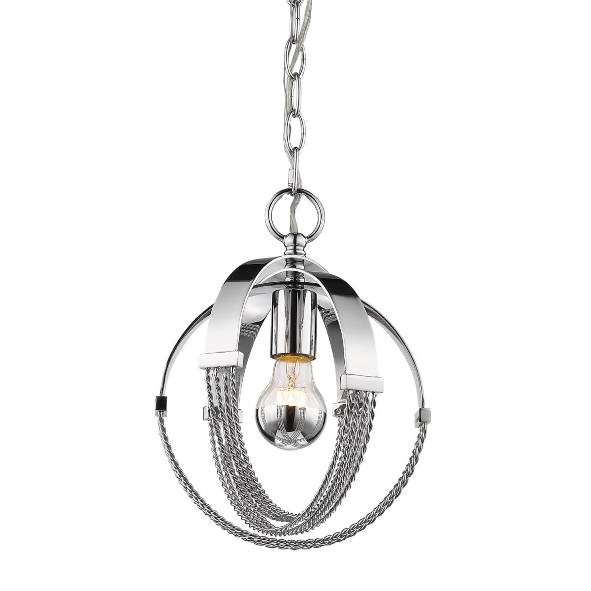 Golden Lighting 7001-M1L CH Carter Single Light | Build.com