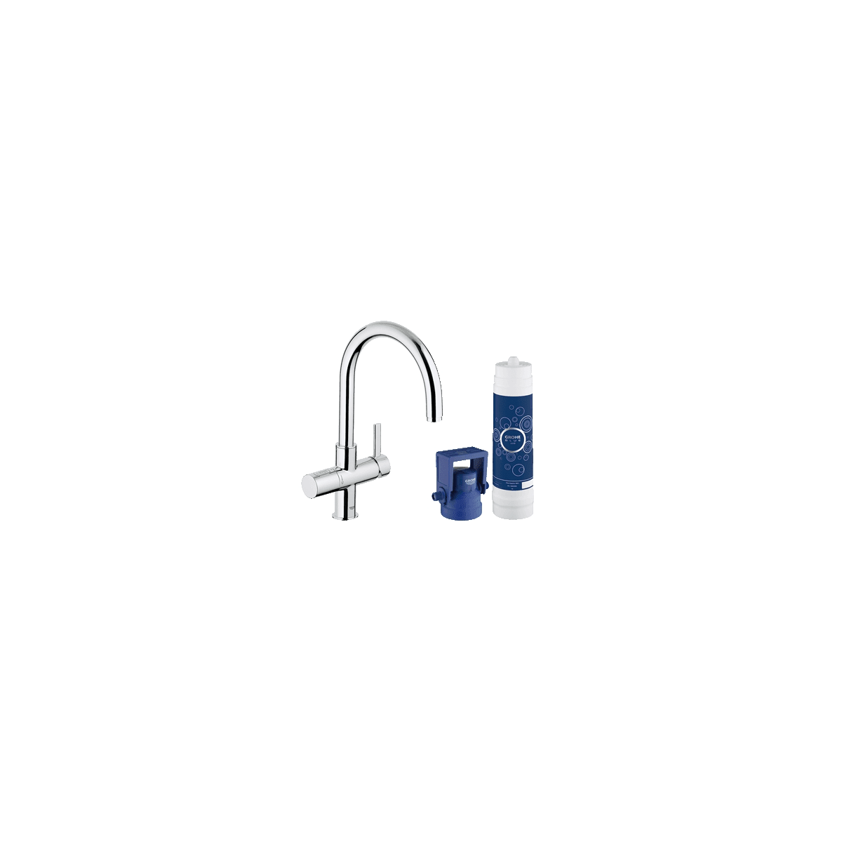 Grohe 31312001 GROHE Blue Filtered Water Dispenser | Build.com