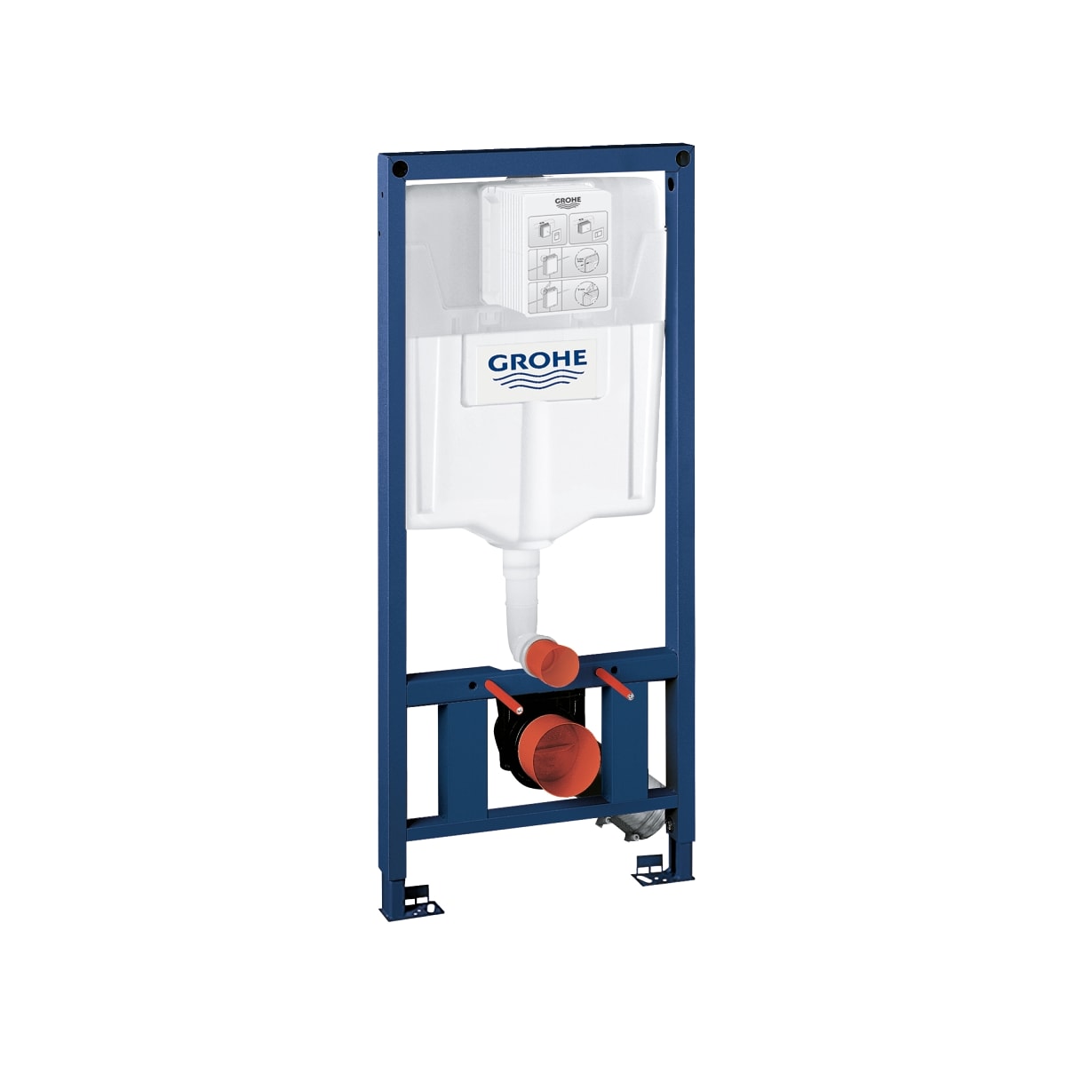 Grohe 38749002 Rapid SL Flushing System In Wall Tank for | Build.com