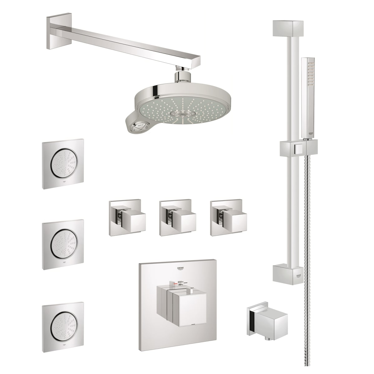 Grohe GSS-Eurocube-CTH-08-000 Eurocube | Build.com