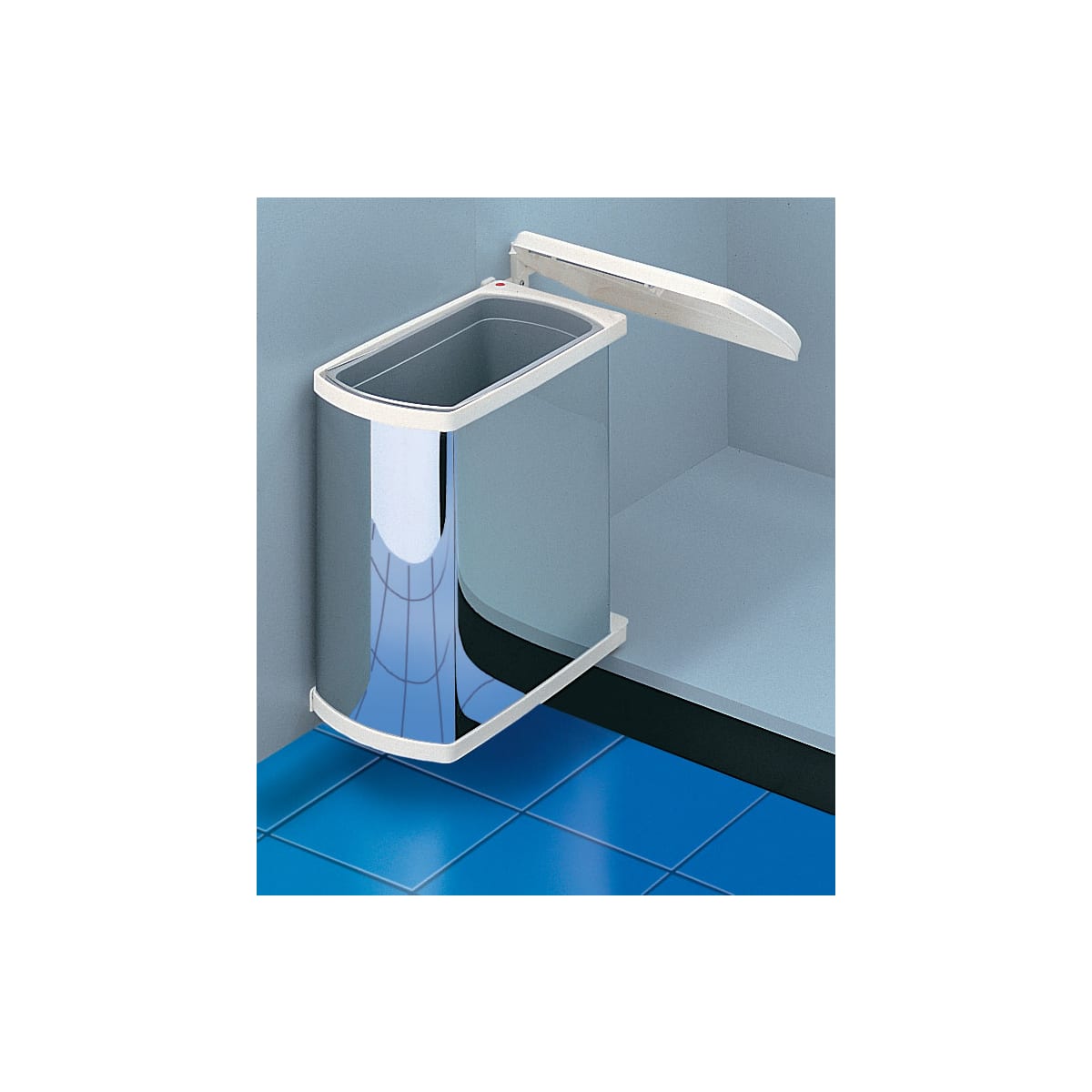 Hafele 502.62.014 19 Quart Side Panel Mount Stainless | Build.com