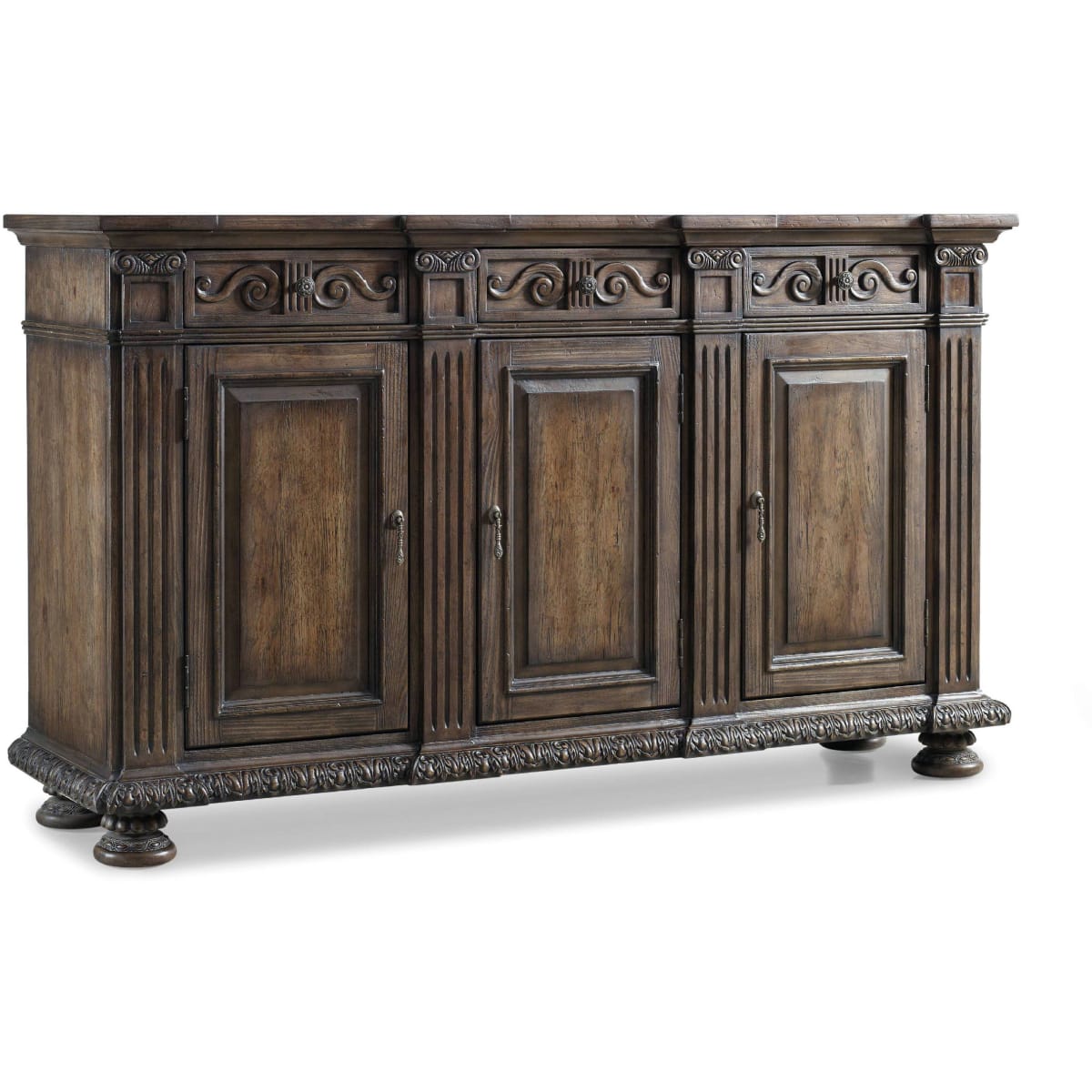Hooker Furniture 5070 85001 Rhapsody 72 Wide Reclaimed Build