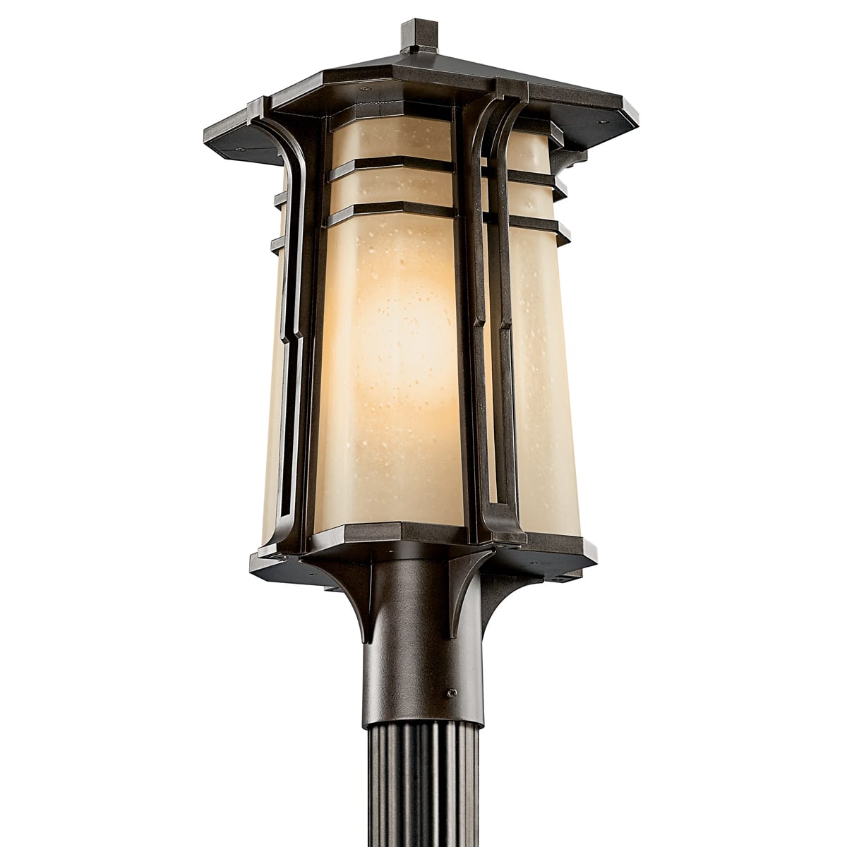 Kichler 49178OZFL Single Light Fluorescent Outdoor Post | Build.com