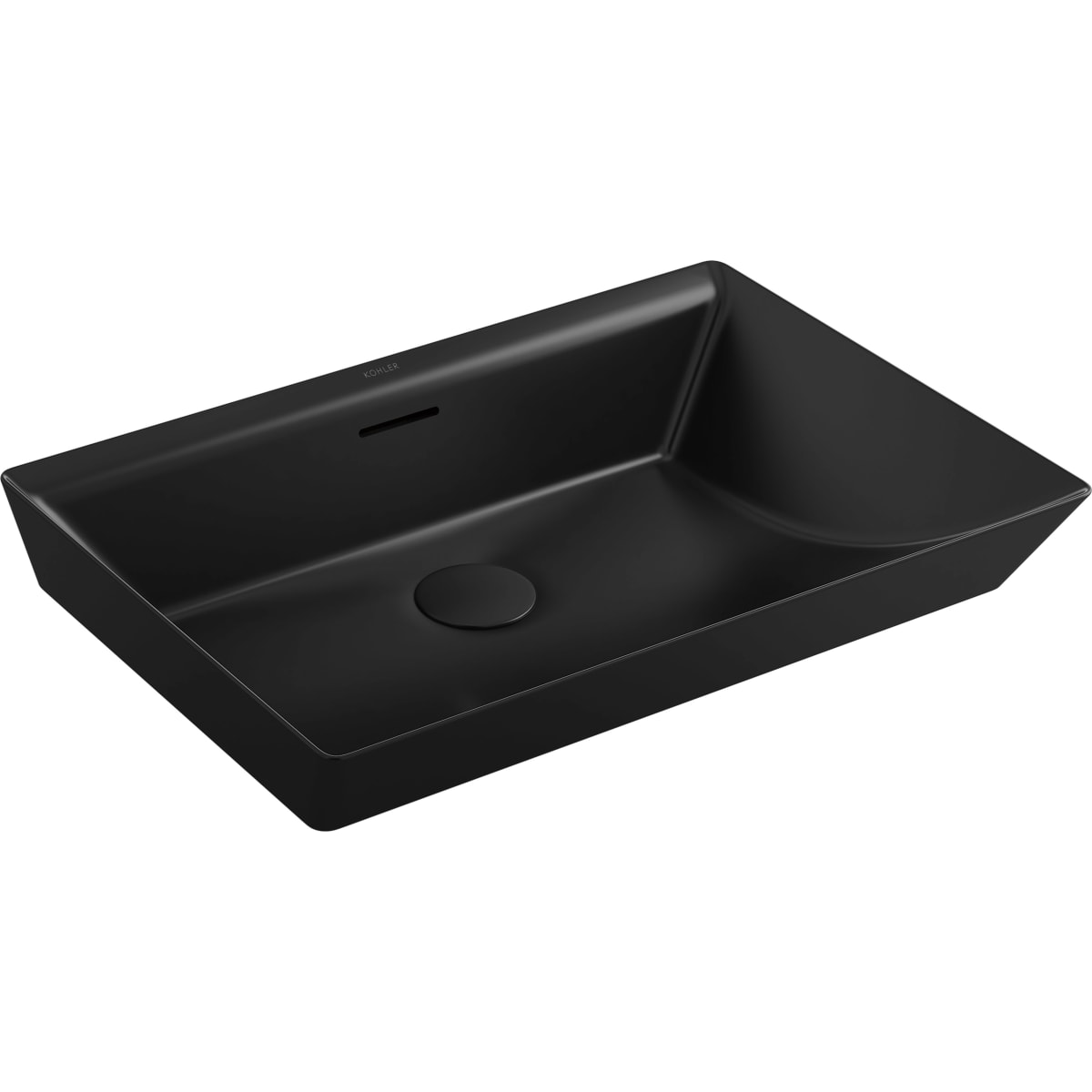 Kohler K-21060-HB1 Brazn 23" Rectangular Vitreous China | Build.com