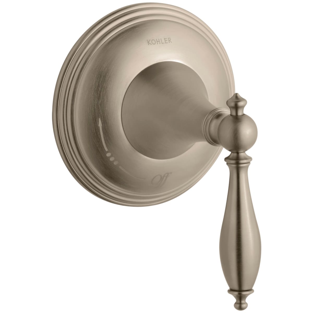 Kohler K-T10303-4M-BV Finial Single Handle Volume Control | Build.com