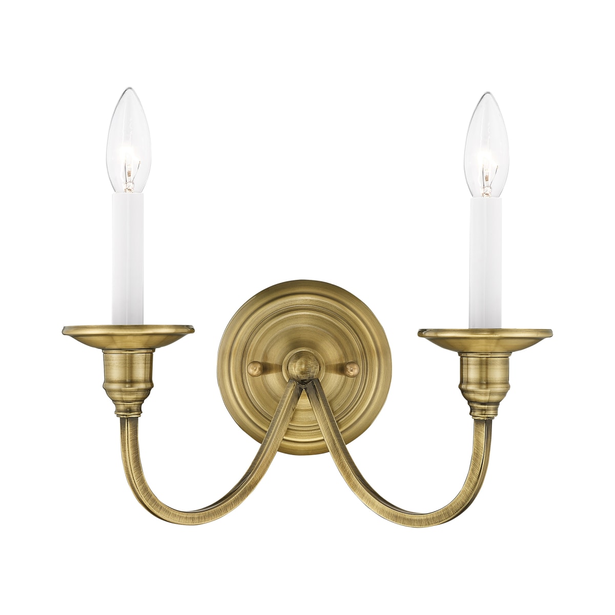 Livex Lighting 5142-01 Cranford 2 Light Wall Sconce | Build.com