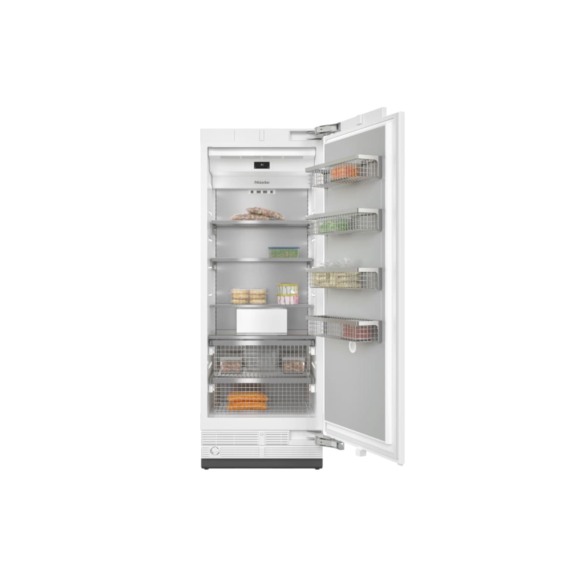 miele integrated freezer