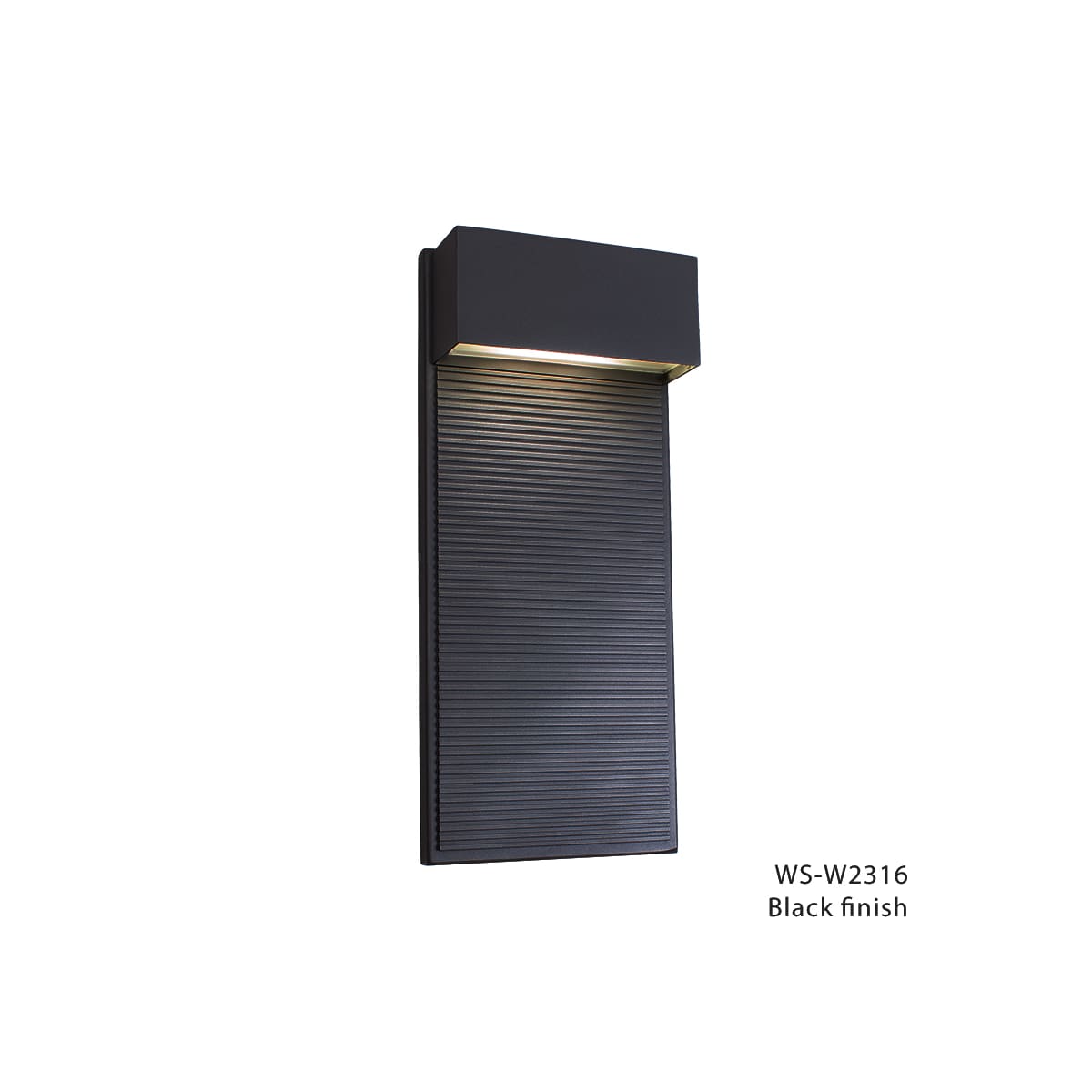 Modern Forms WS-W2316-BK Hiline 1 Light LED ADA Compliant | Build.com