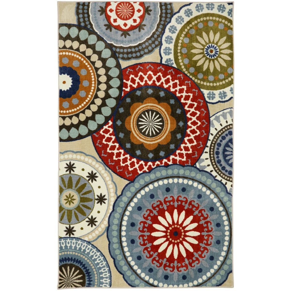 Mohawk Home 12494 261 060096 EC Suzani 5' x 8' | Build.com