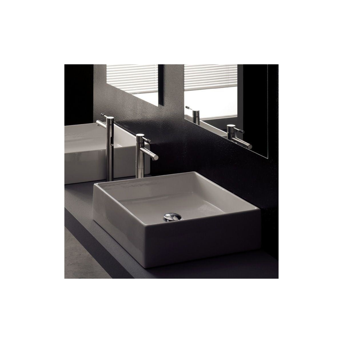 Nameeks Scarabeo 8031-No Hole Scarabeo 18-1/8" | Build.com