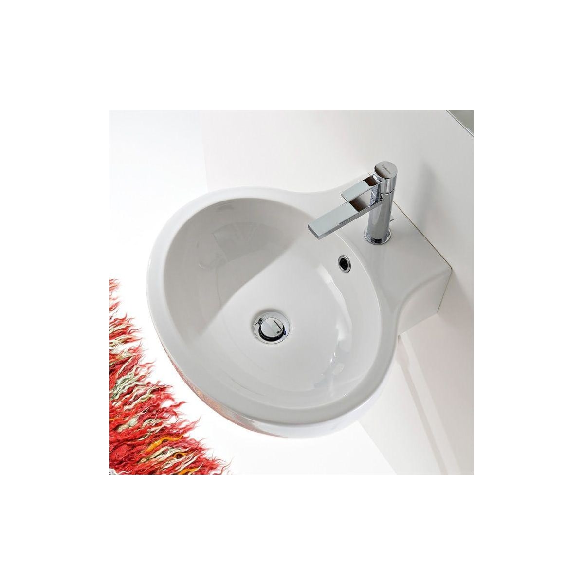 Nameeks Scarabeo 8110-One Hole Scarabeo 19-1/8" Ceramic | Build.com