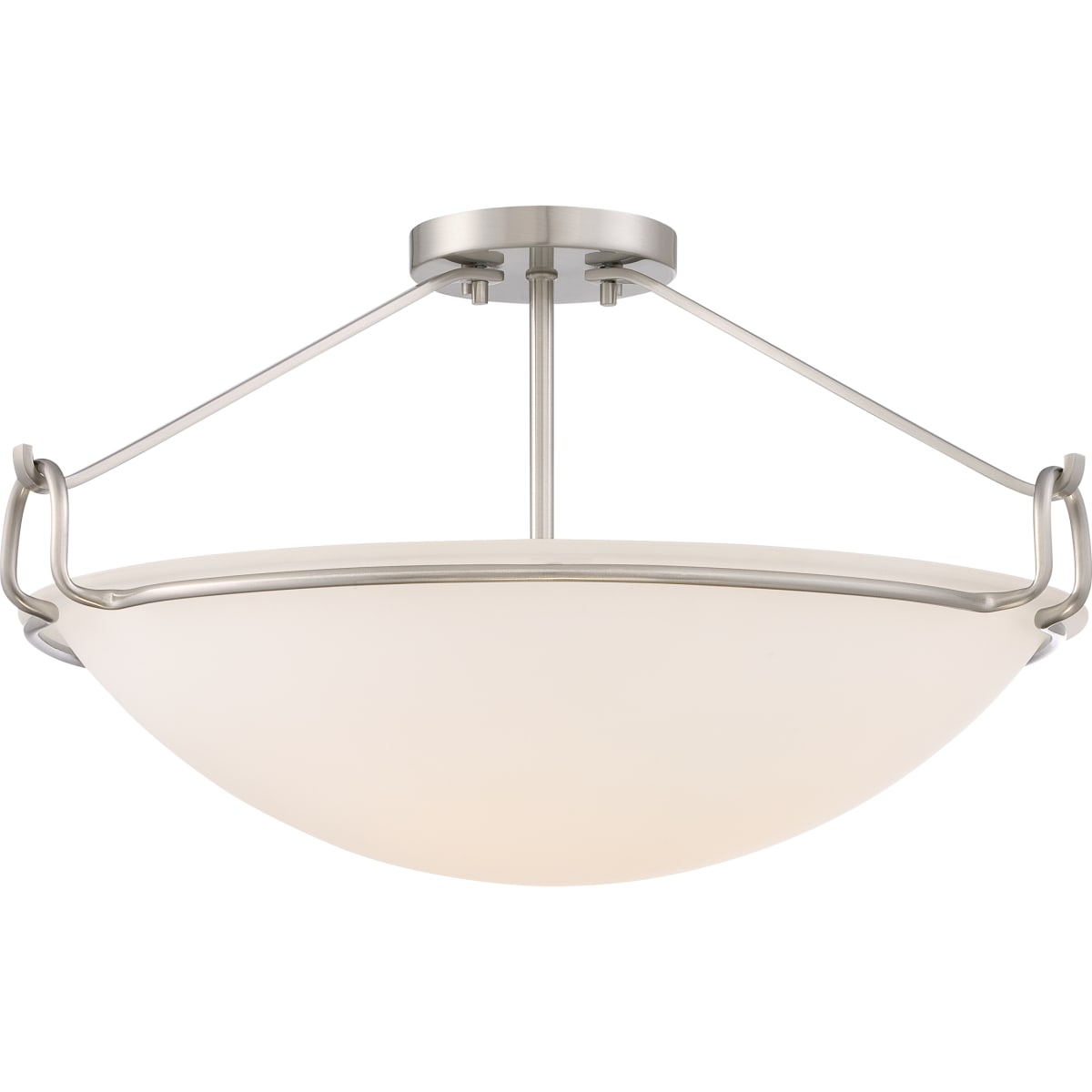 Quoizel QF1835BN Signature 4 Light Semi-Flush Ceiling | Build.com