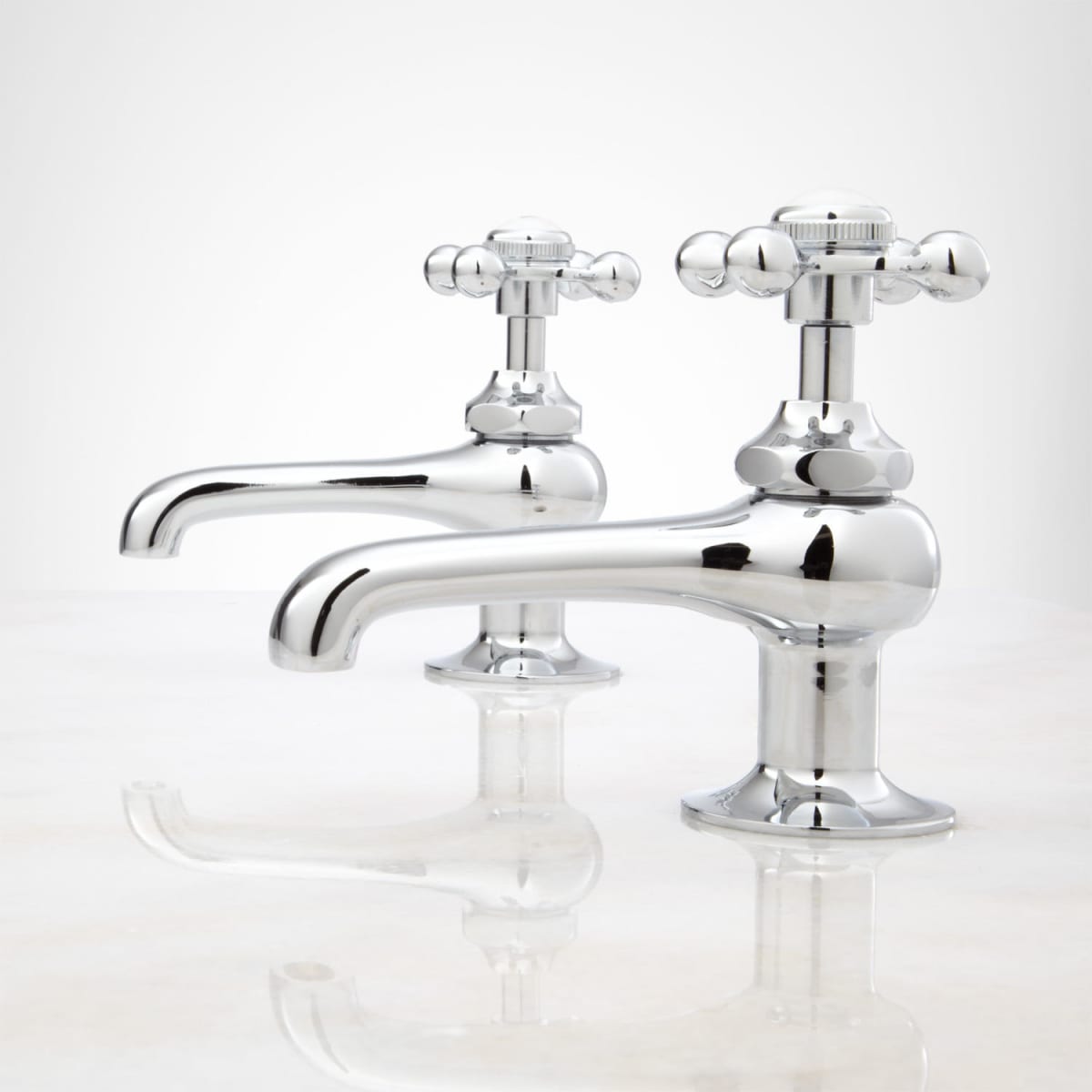 Signature Hardware 195707 Reproduction Double Tap Bathroom | Build.com