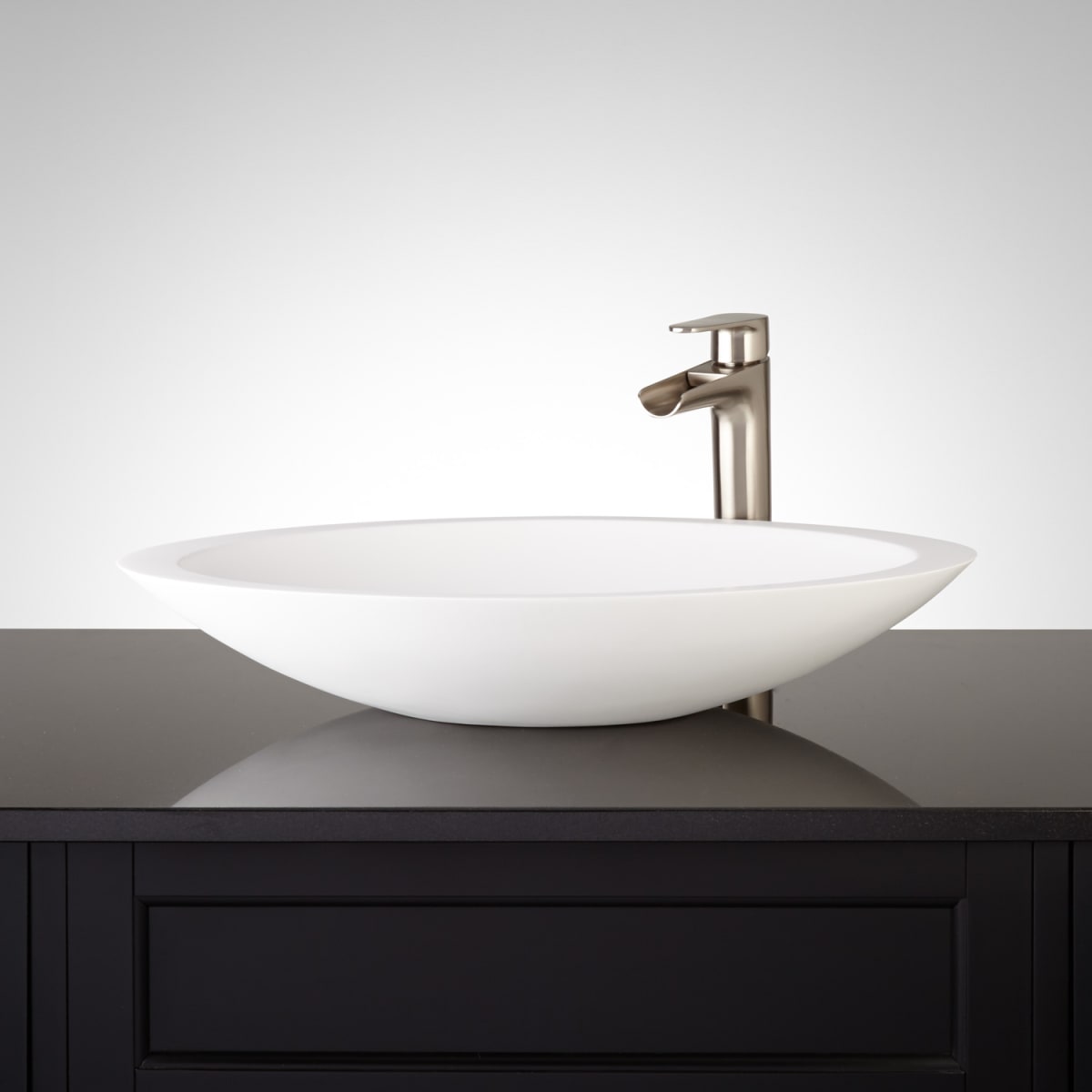 Signature Hardware 294605 Abriana 24" Oval Matte Resin | Build.com