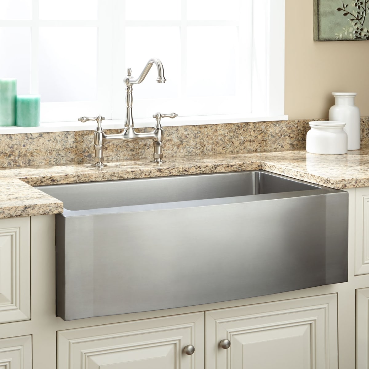 Signature Hardware 340078 Ackerman 30" Single Basin | Build.com