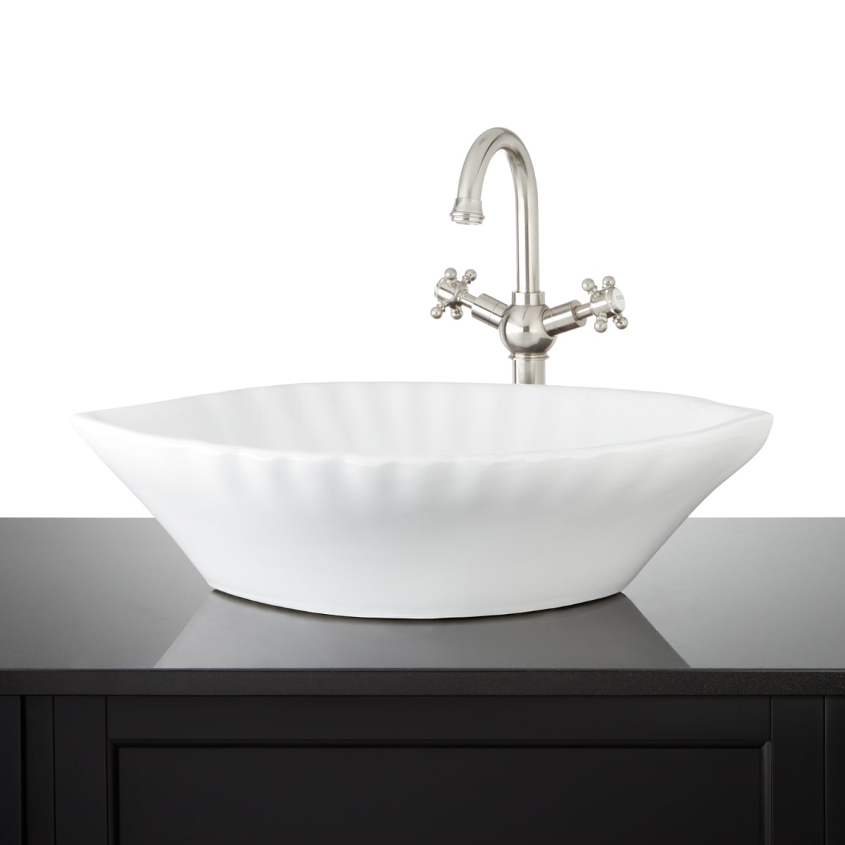 Signature Hardware 384545 24" Porcelain Vessel | Build.com