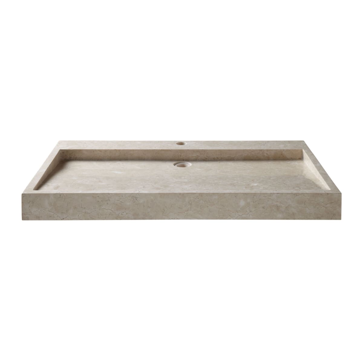 Signature Hardware 394353 37" Marble Trough Bathroom Sink | Build.com