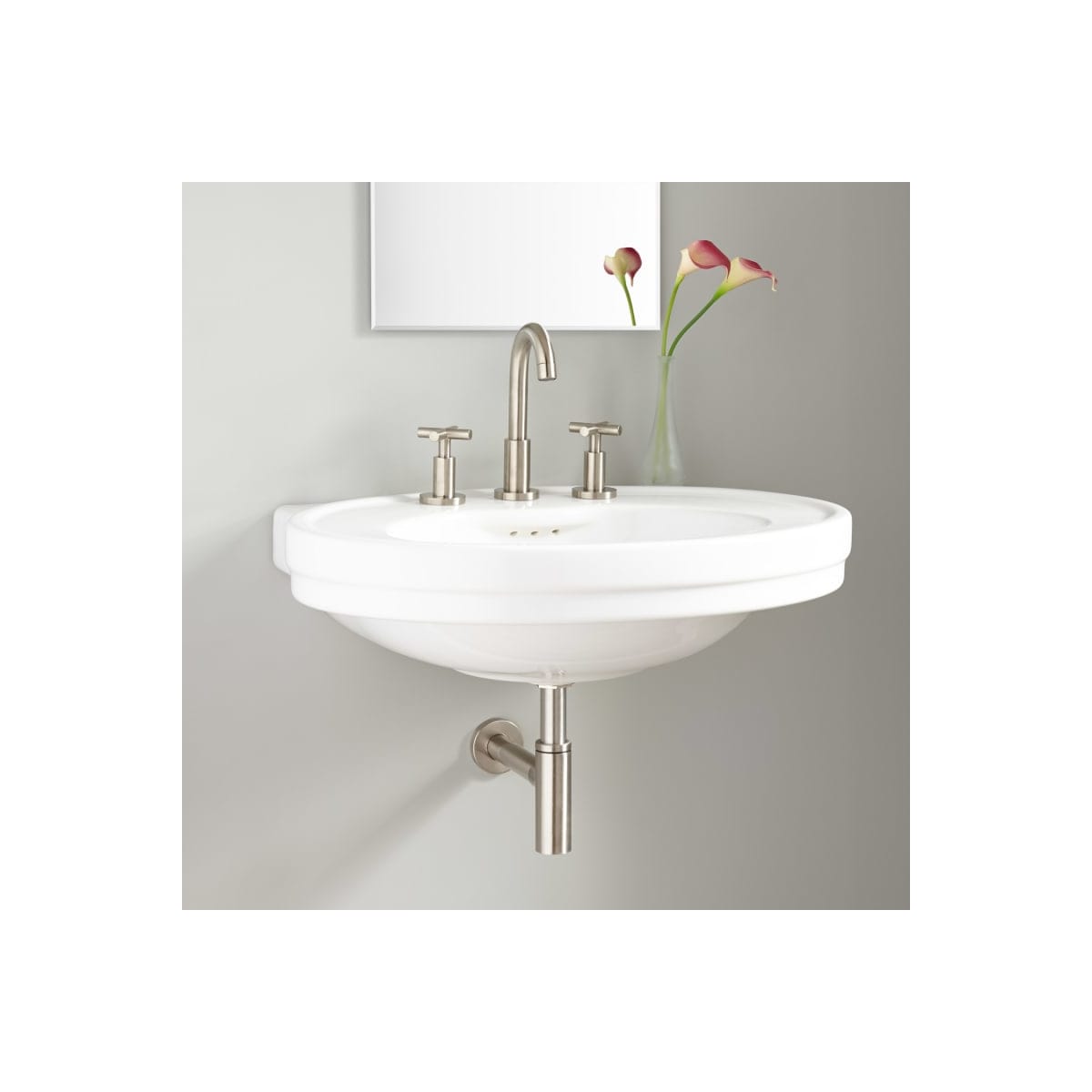 Signature Hardware 424914 Cruzatte 27" Vitreous China Wall | Build.com