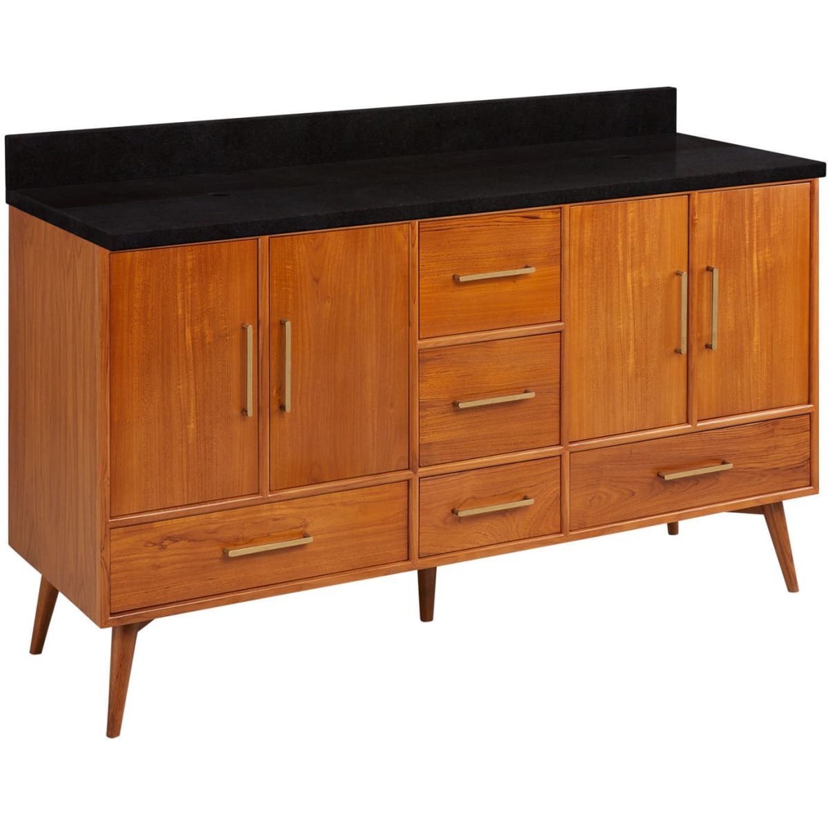 Signature Hardware 478994 Novak 60" Free Standing Double | Build.com