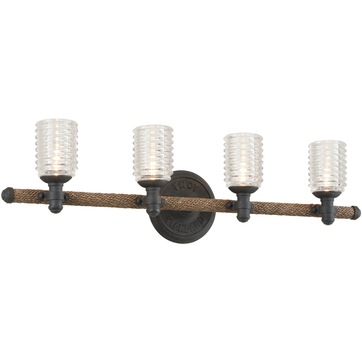 Troy Lighting B4154 Embarcadero 4 Light Bathroom | Build.com