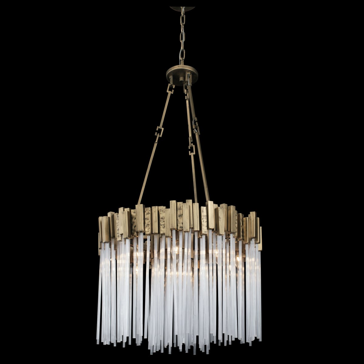 Varaluz 309P09HG Matrix 9 Light 25" Wide Pendant | Build.com
