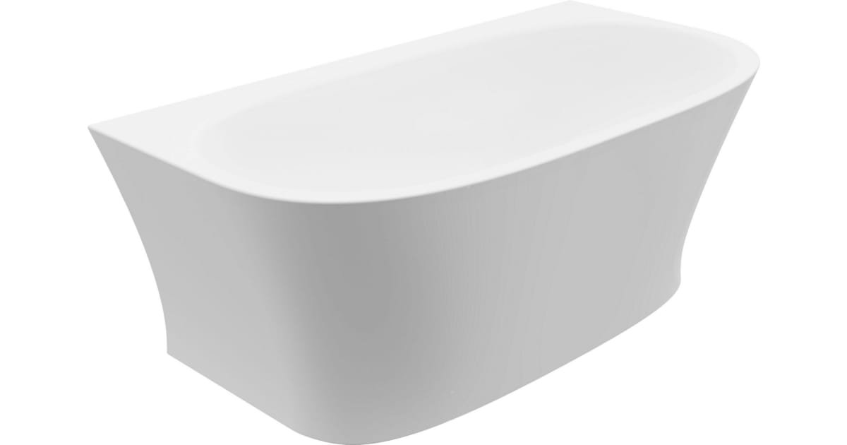 A and E Bath and Shower Alta Alta 67" Free Standing Acrylic Soaking Tub ...