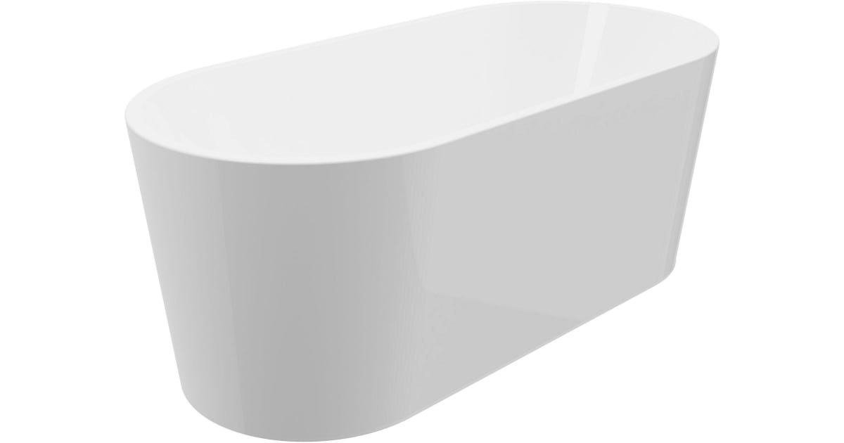 A and E Bath and Shower Niagara Niagara 68" Free Standing Acrylic ...