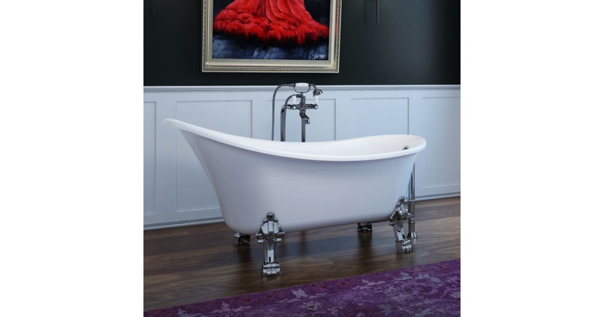 A and E Bath and Shower DIANE-59 Classical Clawfoot Bathtub | Ferguson Home