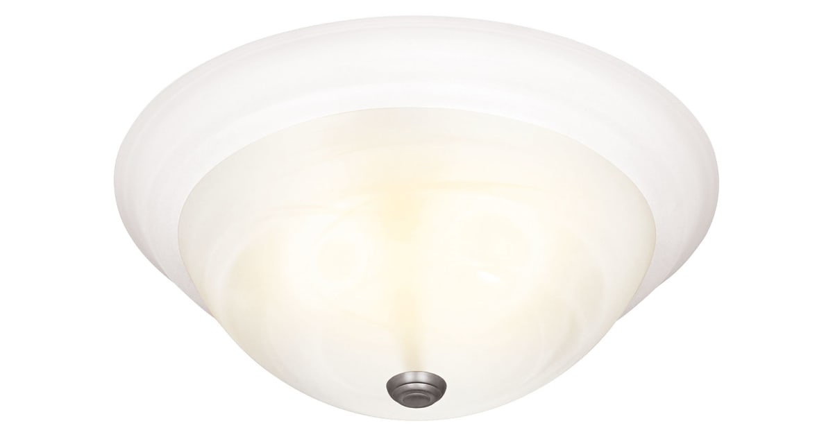 Access Lighting 20669-ALB Three Light Down Lighting Flush Mount Ceiling ...