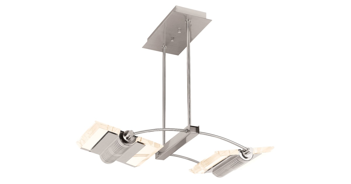 Access Lighting 50462-BS/CCL Contemporary / Modern Two Light Down ...