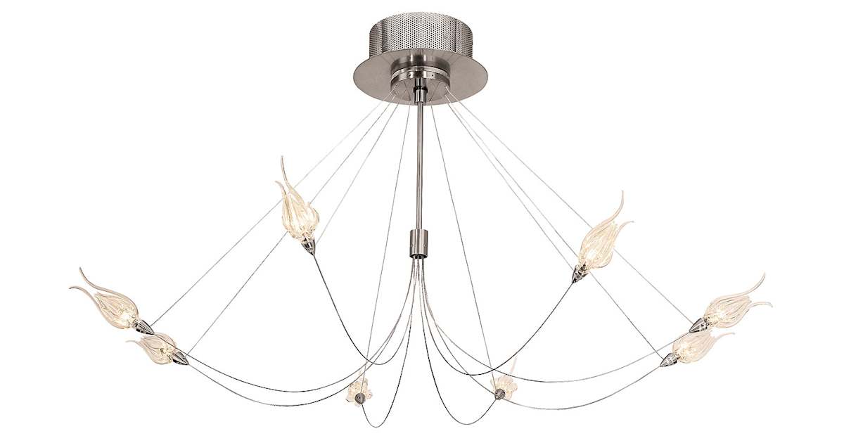 Access Lighting 50540-BS/CCL Contemporary / Modern Eight Light Up ...