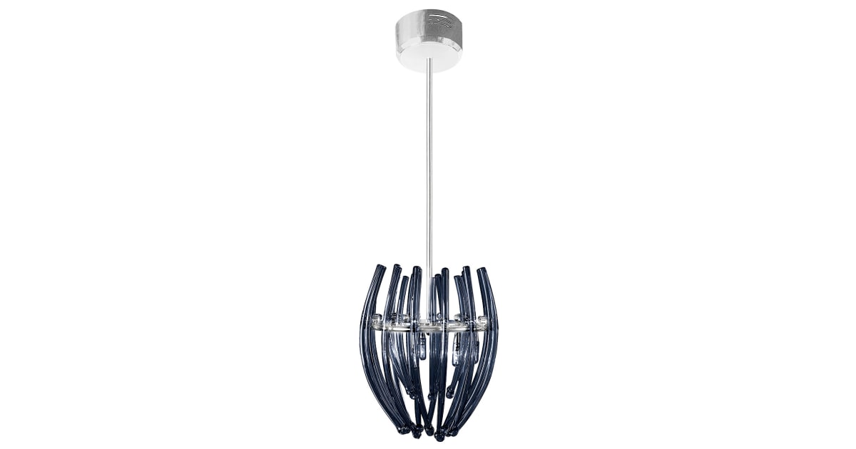 Access Lighting 55523-CH/BLU Contemporary / Modern Seven Light Multi Light Pendant from the ...