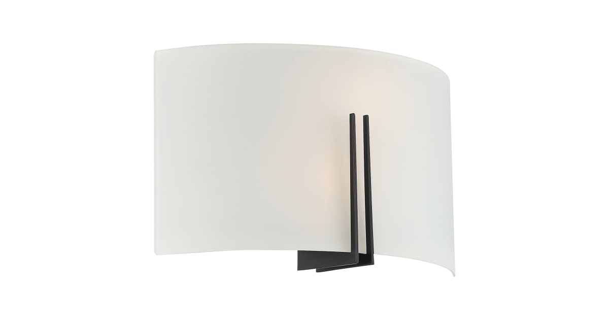 Access Lighting 20447LEDD-MBL/WHT Prong 8" Tall LED Wall Sconce | Ferguson Home