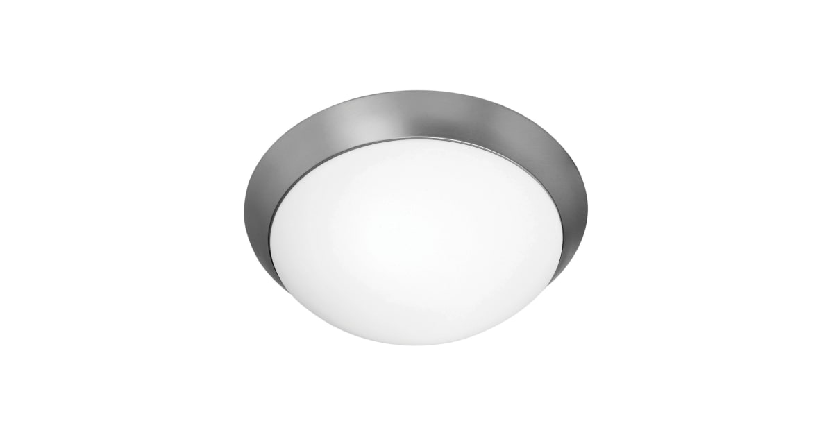 Access Lighting 20625-BS/OPL Cobalt 2 Light Flush Mount Ceiling Fixture ...