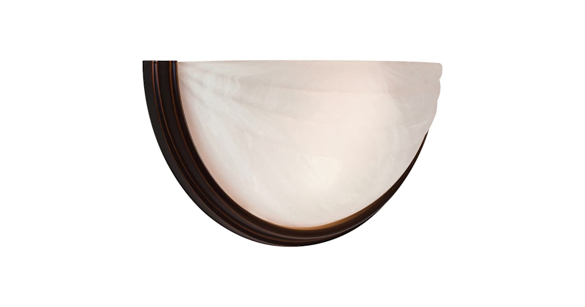 Access Lighting 20635LEDDLP-ORB/ALB Crest 2 Light 6-1/2" High LED Wall ...