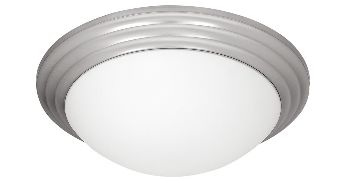 Access Lighting 20652LEDD-BS/OPL Strata 1 Light LED Flush Mount Ceiling ...