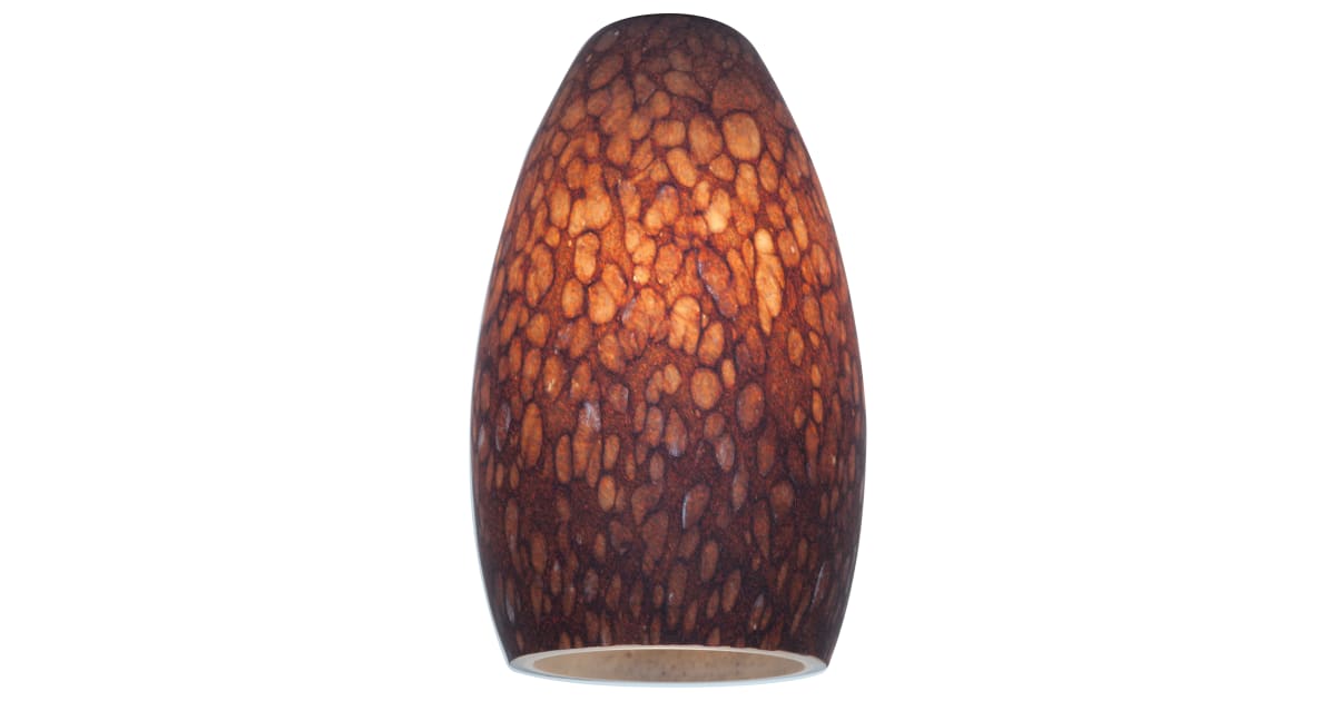 Access Lighting 23112-BRST Inari Silk 5" W x 9" L Glass Lighting Shade ...