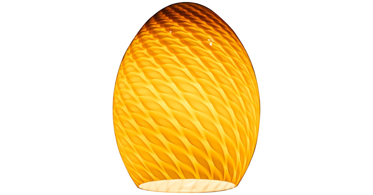 Access Lighting 23123-AMBFB FireBird Ostrich Glass Shade | Ferguson Home