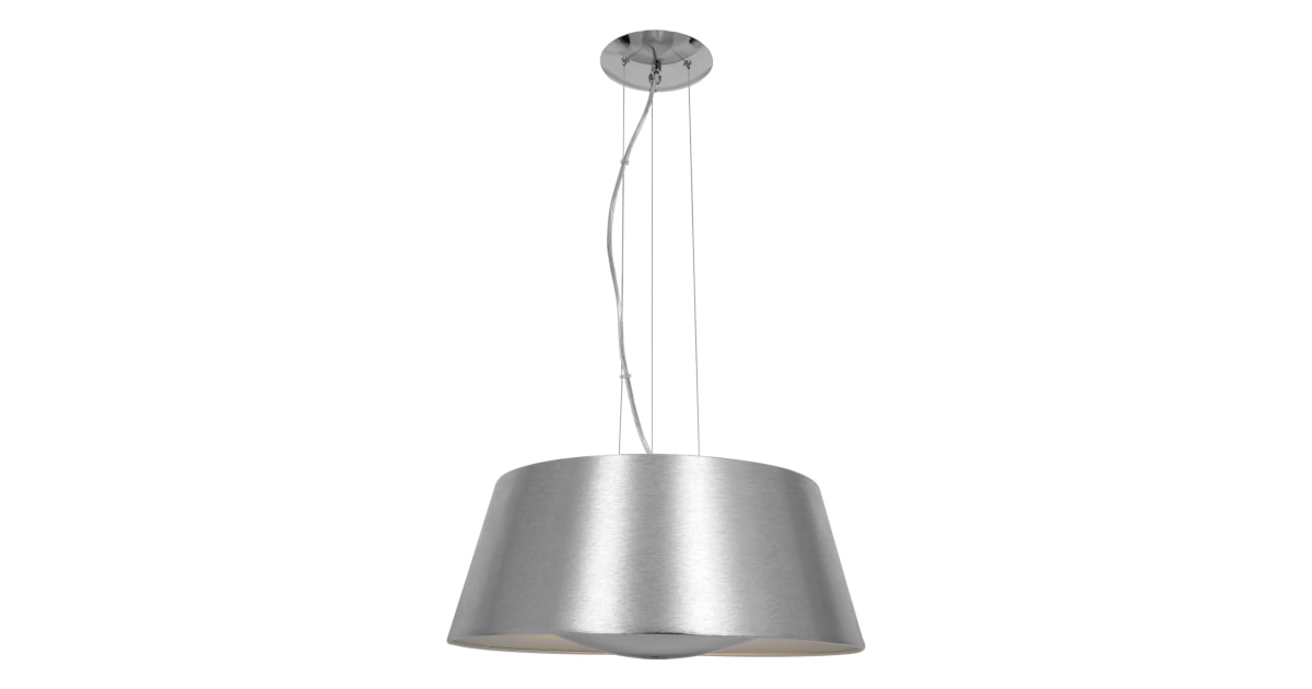 Access Lighting 23765-BSL SoHo 3 Light Full Sized Pendant | Ferguson Home