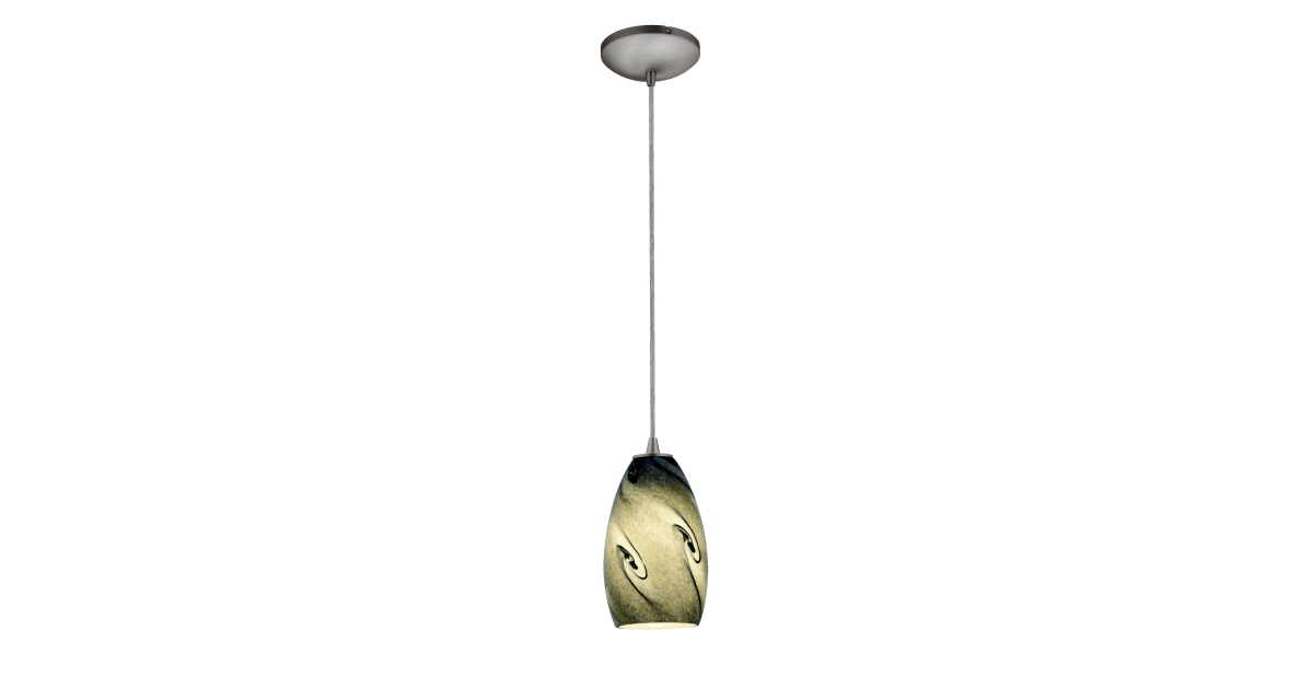 Access Lighting 28012-4C-BS/BLUSKY Champagne 1 Light LED Pendant - 5 ...