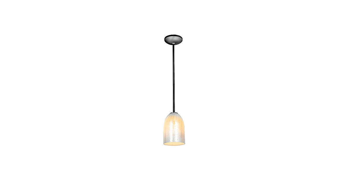 Access Lighting 28018-3R-BS/WWHT Bordeaux 1 Light LED Pendant - 5" Wide ...