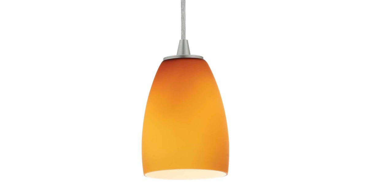 Access Lighting 28069-1C-BS/AMB Sydney 1 Light Mini Pendant | Ferguson Home